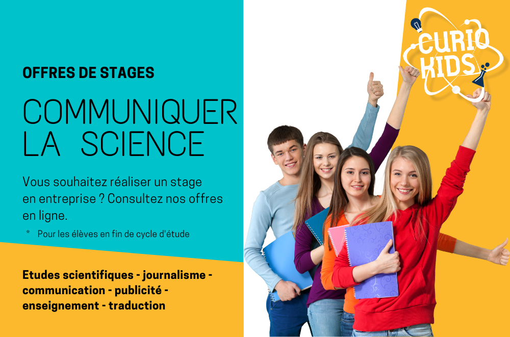 Offres de stages de fin d'étude dans l'édition jeunesse - Curiokids