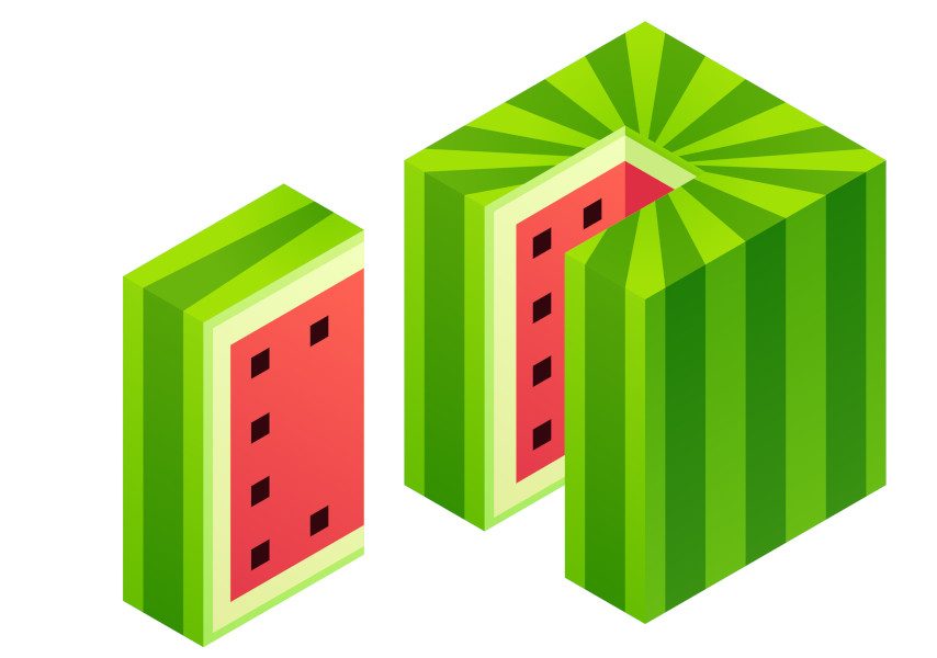 Cubic watermelons - Not going round these Japanese - Curiokids